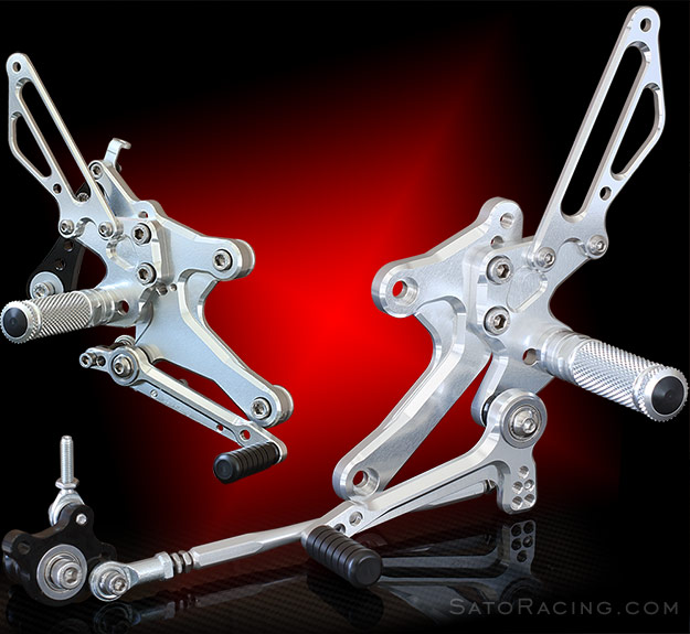 SATO RACING | Rear Sets - Honda CB1000R ('08- )